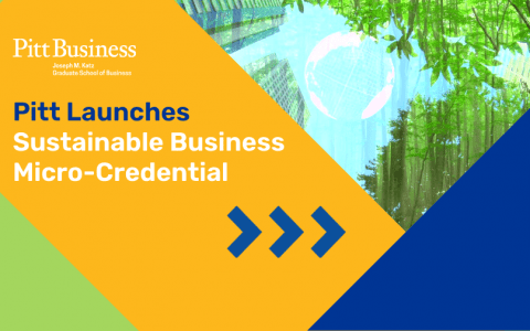 Pitt Launches Sustainable Business Micro-Credential - Pitt Business
